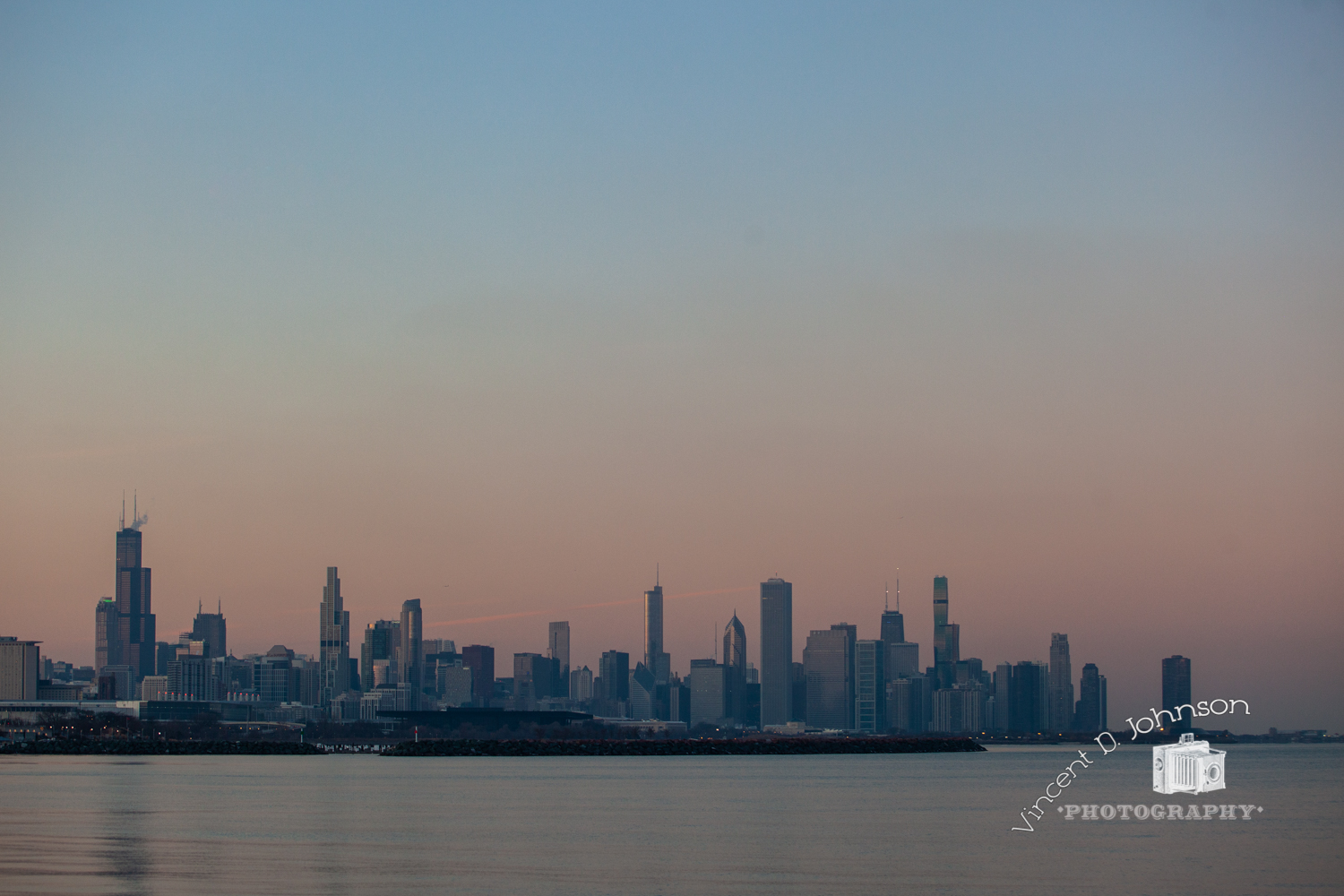 Winter Full Moon over Lake Michigan - The Visual Preservationist