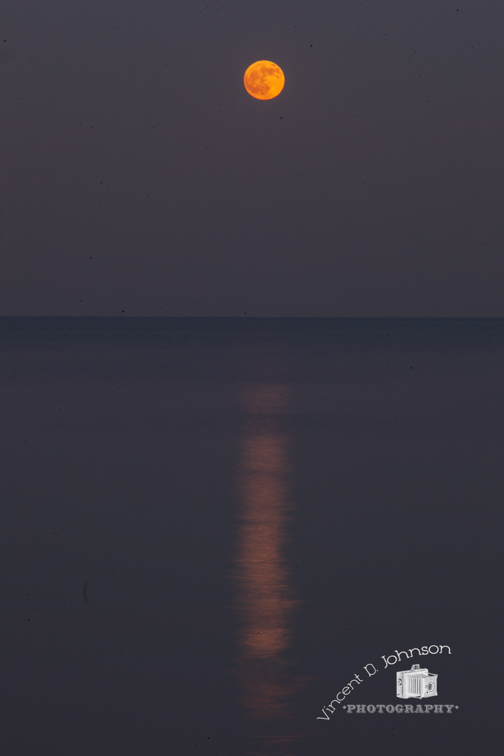 Winter Full Moon over Lake Michigan - The Visual Preservationist