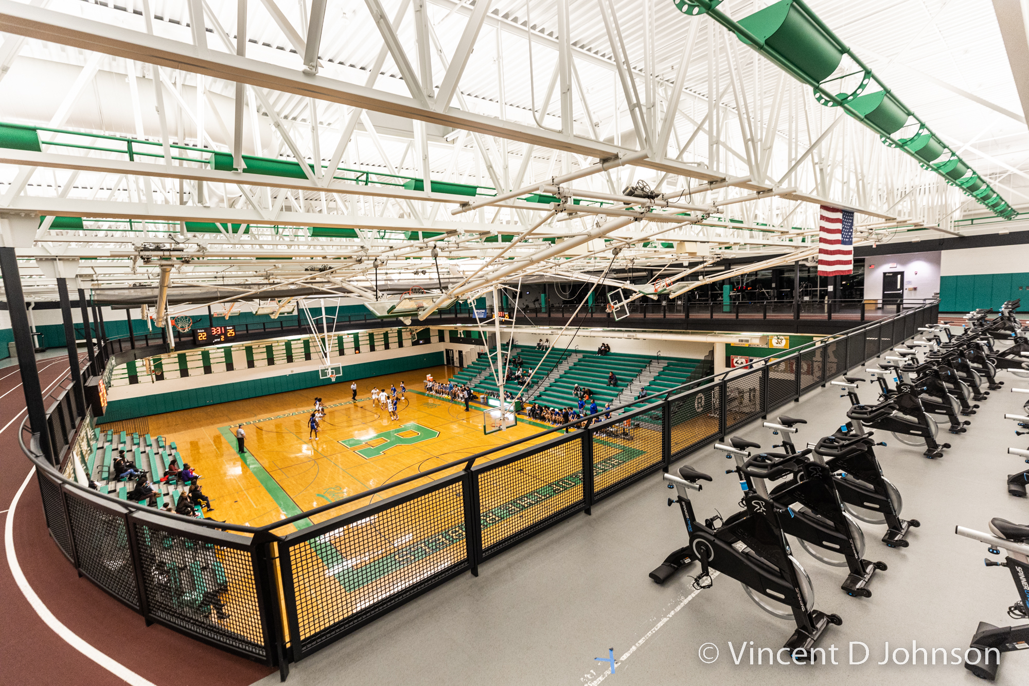 Ridgewood High School’s gym - The Visual Preservationist